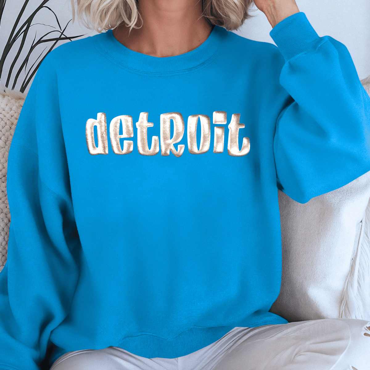 Detroit Retro Puff Print - Chrome Puff – Chaos Collection