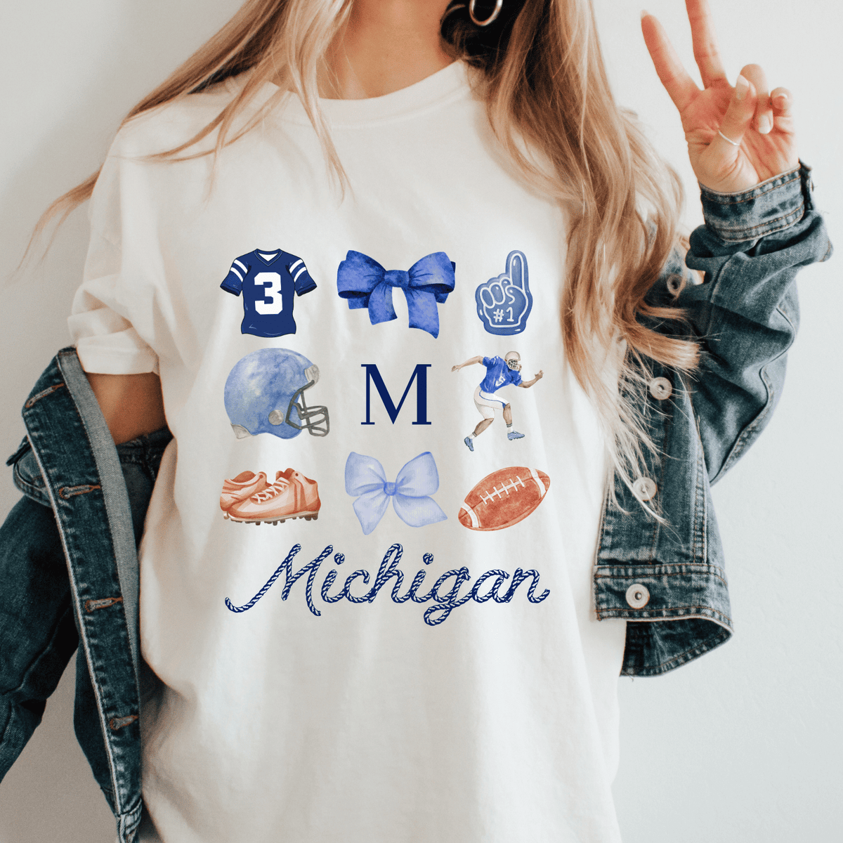 Vintage Football Graphics Collection with Bows – Chaos Collection